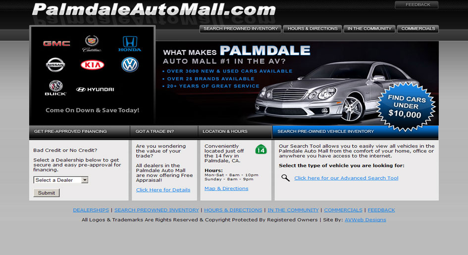 Web Design Palmdale - Examples