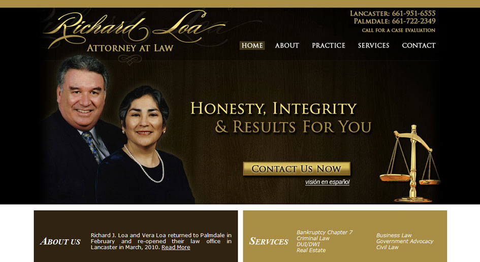 Web Design Palmdale - Examples